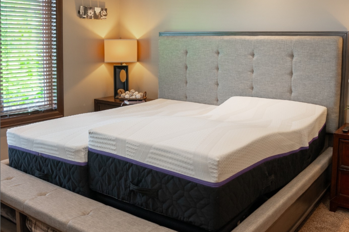 Juna H-Bed: Adjustable Mattress for Couples' Better Sleep & Cuddles